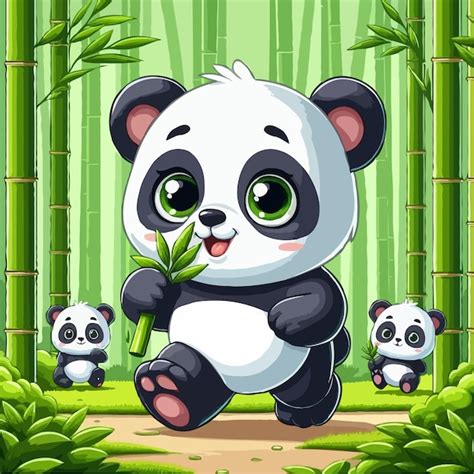 мультфильм Дизайн фона Премиум Ai сгенерированный вектор