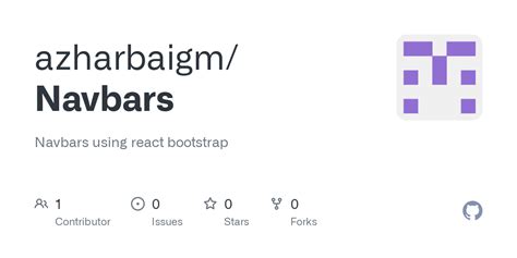 github azharbaigm navbars navbars using react bootstrap