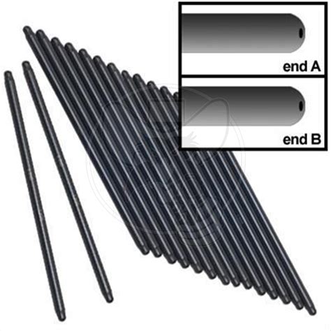 Man25879 8 Manley Pushrod Swedged End 4130 Chromoly 38 Dia 7875