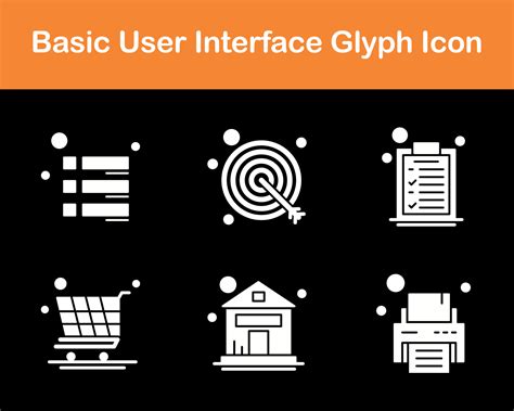 Basic User Interface Vector Icon Set 20690250 Vector Art At Vecteezy