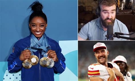 Jason Kelce Thought Simone Biles Would Fail At The Olympics While