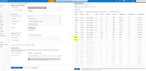 Azure Arm Api To Find Available Vm Sizesku For A Given Subscription