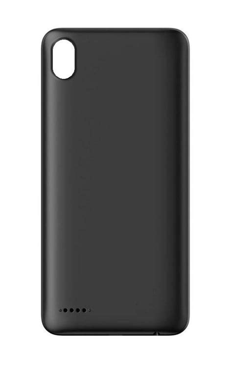 Back Panel Cover For Infinix Smart Black Maxbhi Com