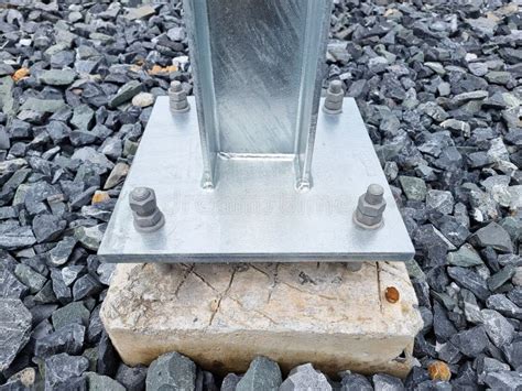 Base Plate Connection For Steel Structure Of KV Electrical Equipment In The Switchyard Stock