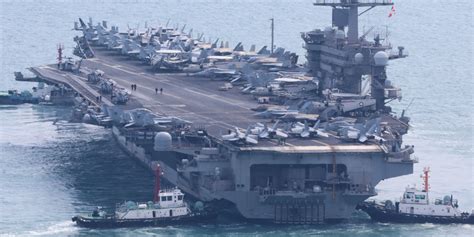 Us Sends Warplanes Ships To The Middle East In Warning To Iran Wsj