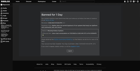 Roblox Moderation Is So Bad R Robloxbans