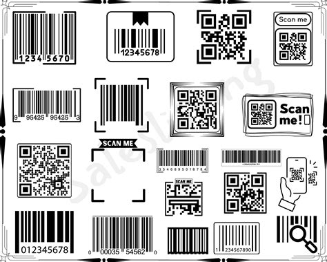 Barcode Svg Barcode Svg Bundle Svg Dxf Eps Png Barcode Frame Svg