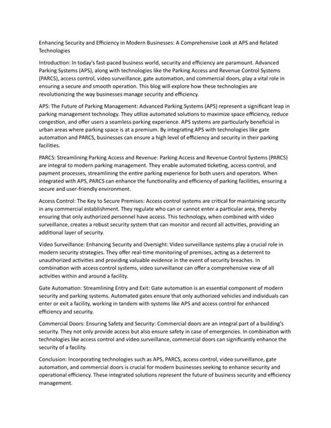 Ppt Enhancing Security And Efficiency In Modern Businesses Powerpoint Presentation Id 12798668