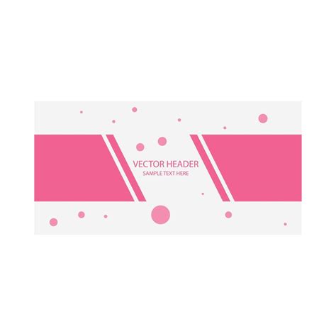 Header Template Illustration 38006060 Vector Art At Vecteezy