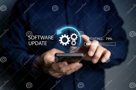 Update Software Application Upgrade Technology Concept Software Update
