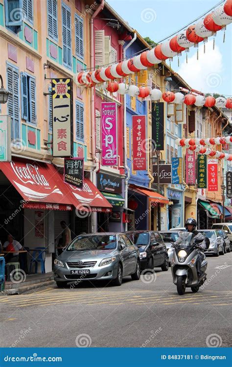 Singapur Chinatown Foto Editorial Imagen De Cielo Budismo 84837181