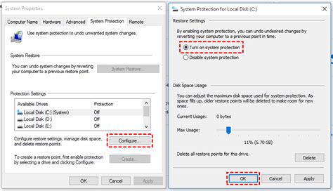 Enable System Protection
