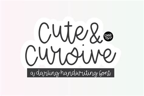 Cute And Cursive Handwriting Script By Blush Font Co Thehungryjpeg
