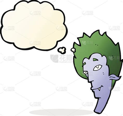 卡通人物与思想泡沫