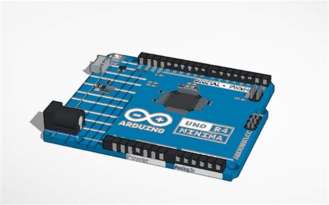 3d Design Arduino Uno R4 Minima Tinkercad