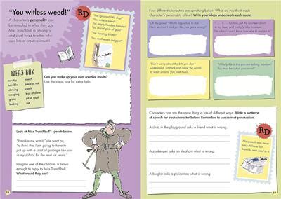 Roald Dahl S Creative Writing With Matilda How To Write Spellbinding Speech 9780241384589