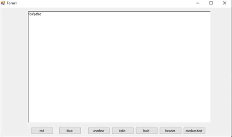 winforms insert html tag before and after selected text positionin c