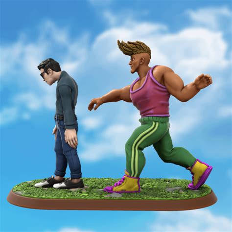 The Virgin Mini Vs The Chad Statue Rvirginvschad