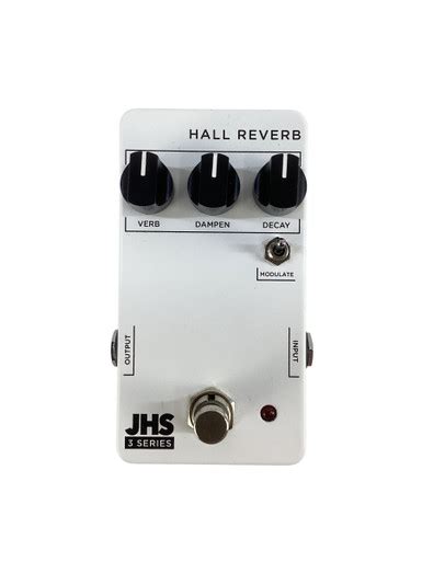 Used Jhs Pedals 3 Series Hall Reverb Reverb Pedal