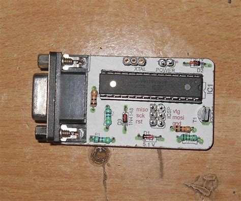 Serial Avr Isp Programer Just Plug And Program No Need To Program Any