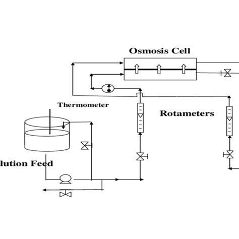 Schematic Diagram Of Forward Osmosis Process Download Scientific Diagram