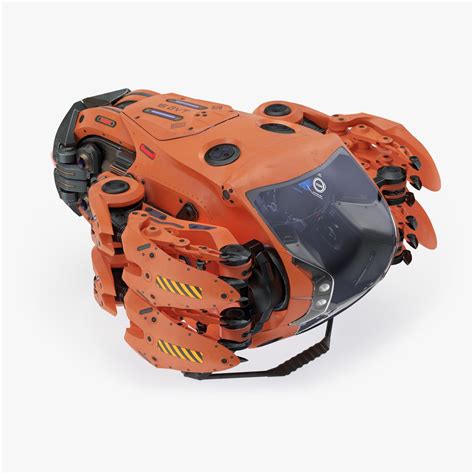 Sci Fi Flying Loader 3d Model 99 Gltf Obj Ma Max Upk