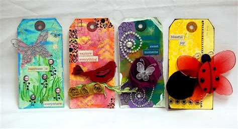 Altered Spring Tags Tutorial Want Scrap