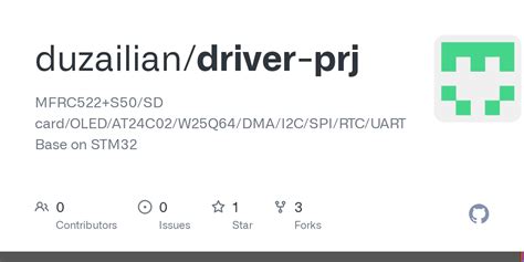 Github Duzailian Driver Prj Mfrc S Sd Card Oled At C W Q