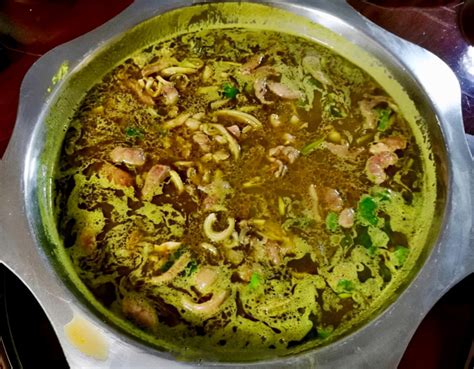 重口味食物牛瘪火锅，黑暗料理？ 哔哩哔哩