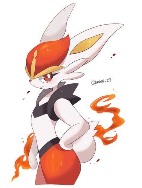 Cinderace Pokemon Drawn By Iwasi Danbooru
