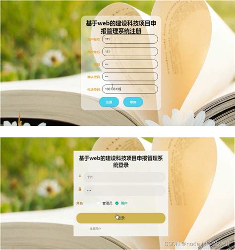 计算机毕业设计nodejsvue基于web的建设科技项目申报管理系统（程序源码lw部署nodejs前端项目源码 Csdn博客