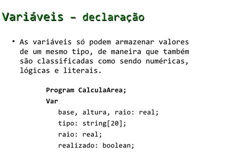 Lógica De Programação Pascal