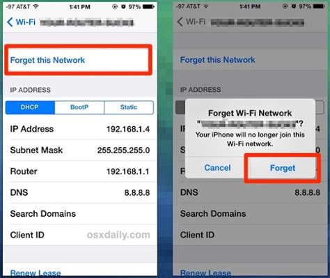 How To Forget Wi Fi Networks On IPhone IPad To Stop From Re Joining Unwanted Routers