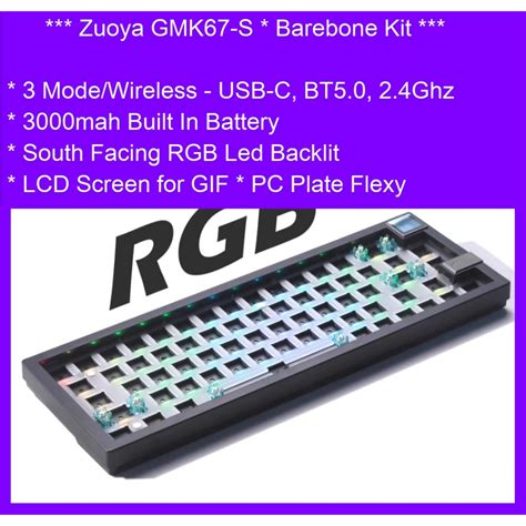 Zuoya Gmk67 หน้าจอ Lcd สุด ๆ Shopee Thailand