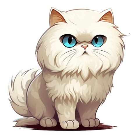 Persian Cat Clipart 24077588 Png