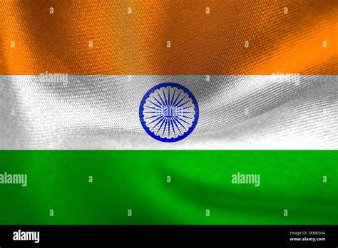 National Flag India India Flag Fabric Flag India 3d Work And 3d