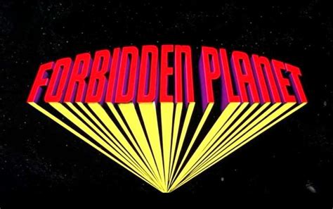 Forbidden Planet 1956 My Rare Films