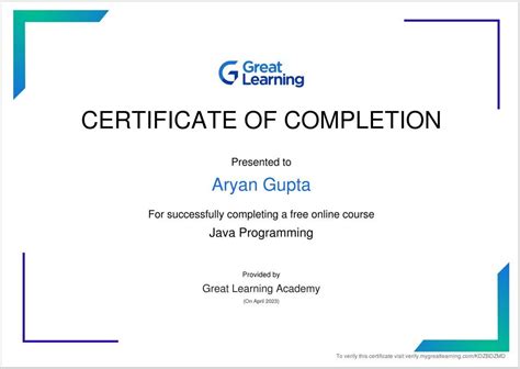 Aryan Gupta On Linkedin Javaprogrammer Greatlearning