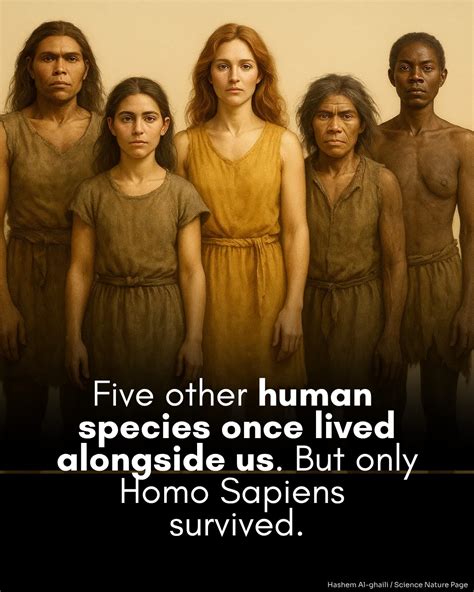 Hashem At Least 21 Human Species Once Existed And We Lived Alongside
