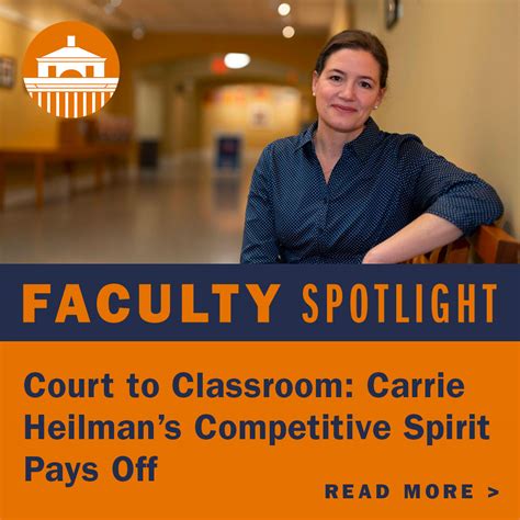 House Ad A Faculty Spotlight Carrie Heilman Uva Today