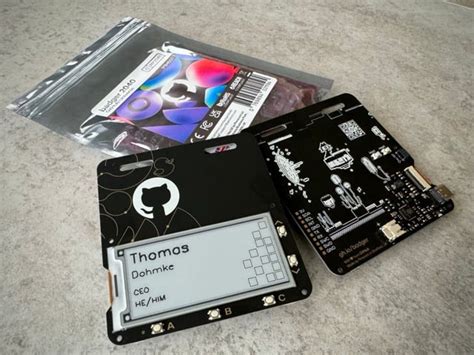 Github Universe Attendees Treated To Custom Rp2040 Badgers Raspberry Pi