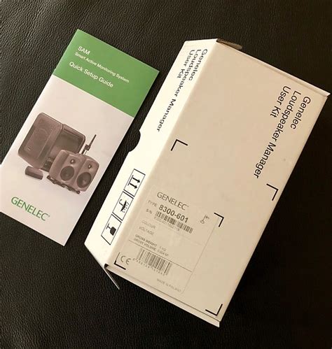 Genelec Sam Glm Measurement Kit Reverb