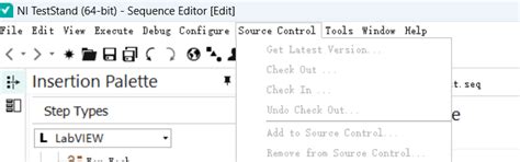 Solved How Teststand Do Version Control Ni Community