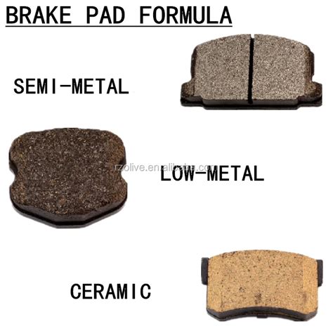 Top Quality Break Pads OE 581012TA00 - Semi Metallic
