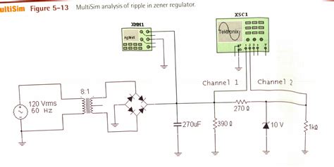 construct a circuit in multisim similar to fig 5 13