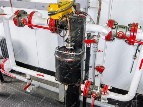 Premium Photo A Container For Sampling Commercial Oil At A Metering