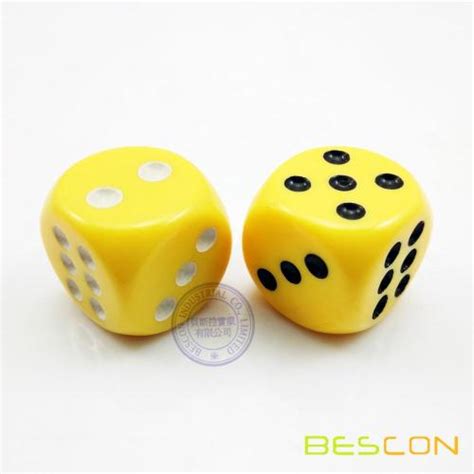 큰 플라스틱 주사위 22 M M 라운드 불투명 의 고품질 큰 플라스틱 주사위 22 M M 라운드 불투명