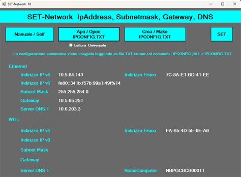 SET Network Parameters With IPCONFIG And Text Files CodeProject
