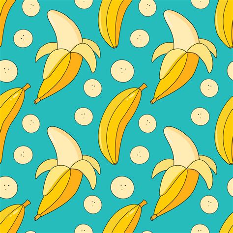 Banana Pattern Fabric