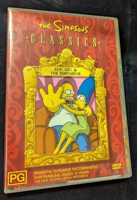 The Simpsons Sex Lies And The Simpsons Dvd 1999 Classics 9 99 Picclick Au